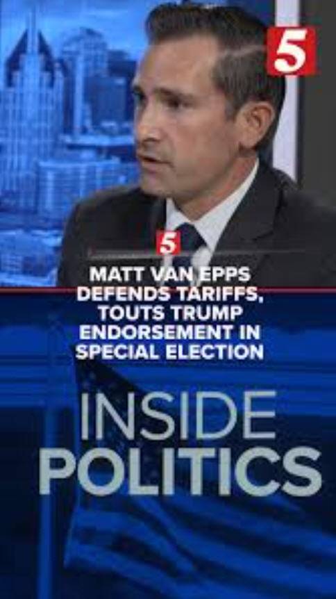 Nashville TN-7 nominee Matt Van Epps pledges blind loyalty to President ...